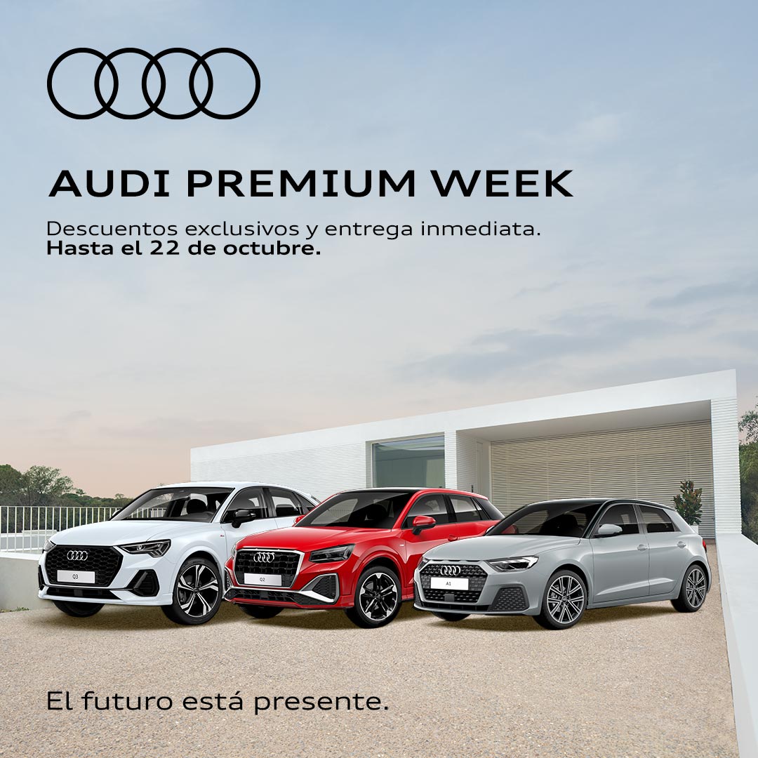 Vuelve la revolución con Audi Premium Week: el futuro está presente