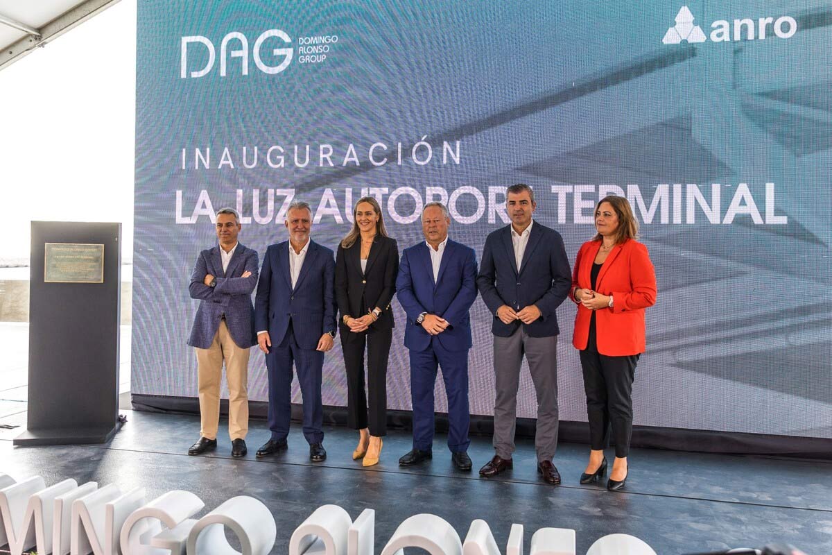 Domingo Alonso Group inaugura la pionera La Luz Autoport Terminal en el ...